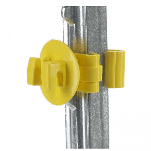 Braid T-Post Insulators- 25 Pack - Electrobraid Fence